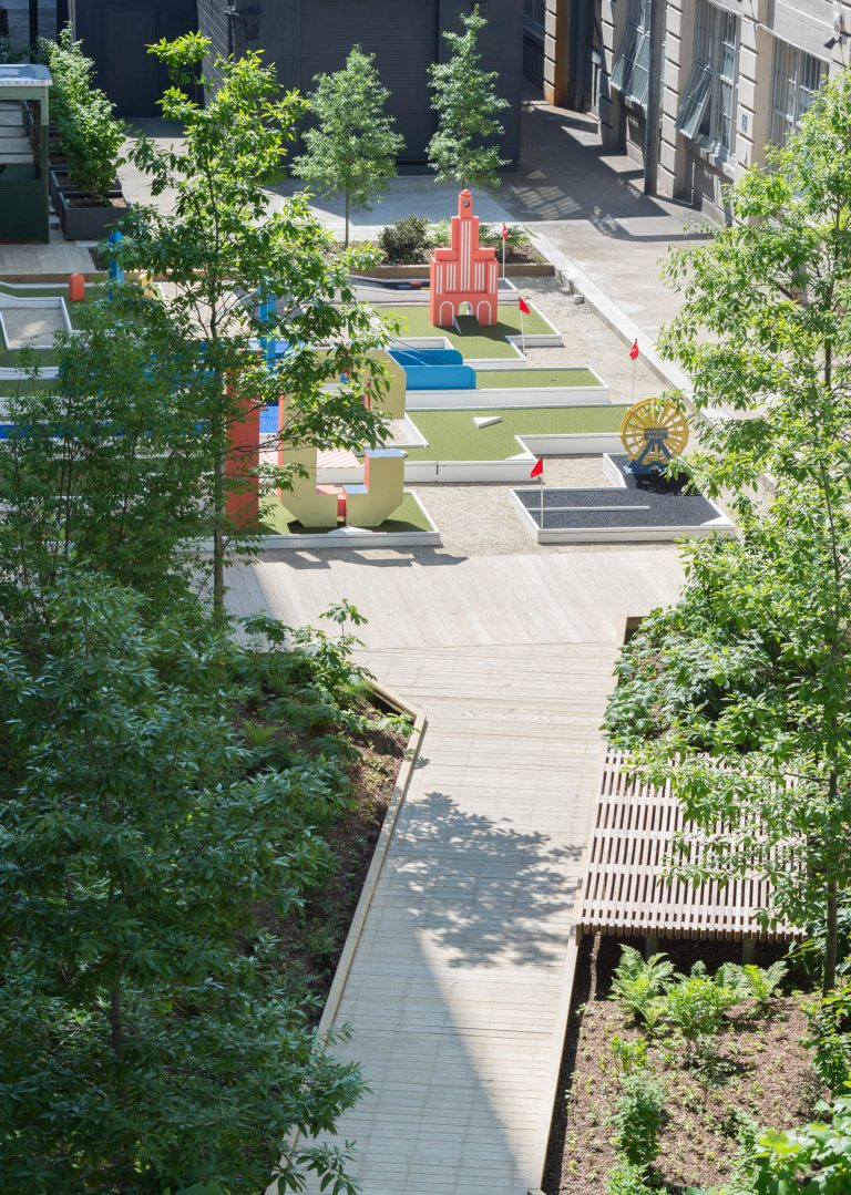 Courtyard in the City - The Todd Group